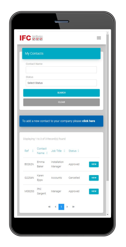 The Certification App - IFC Certification Ltd
